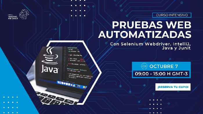 Curso de Automatización de Pruebas Web con Selenium Webdriver (IntelliJ, Java, Junit) - Nivel ...